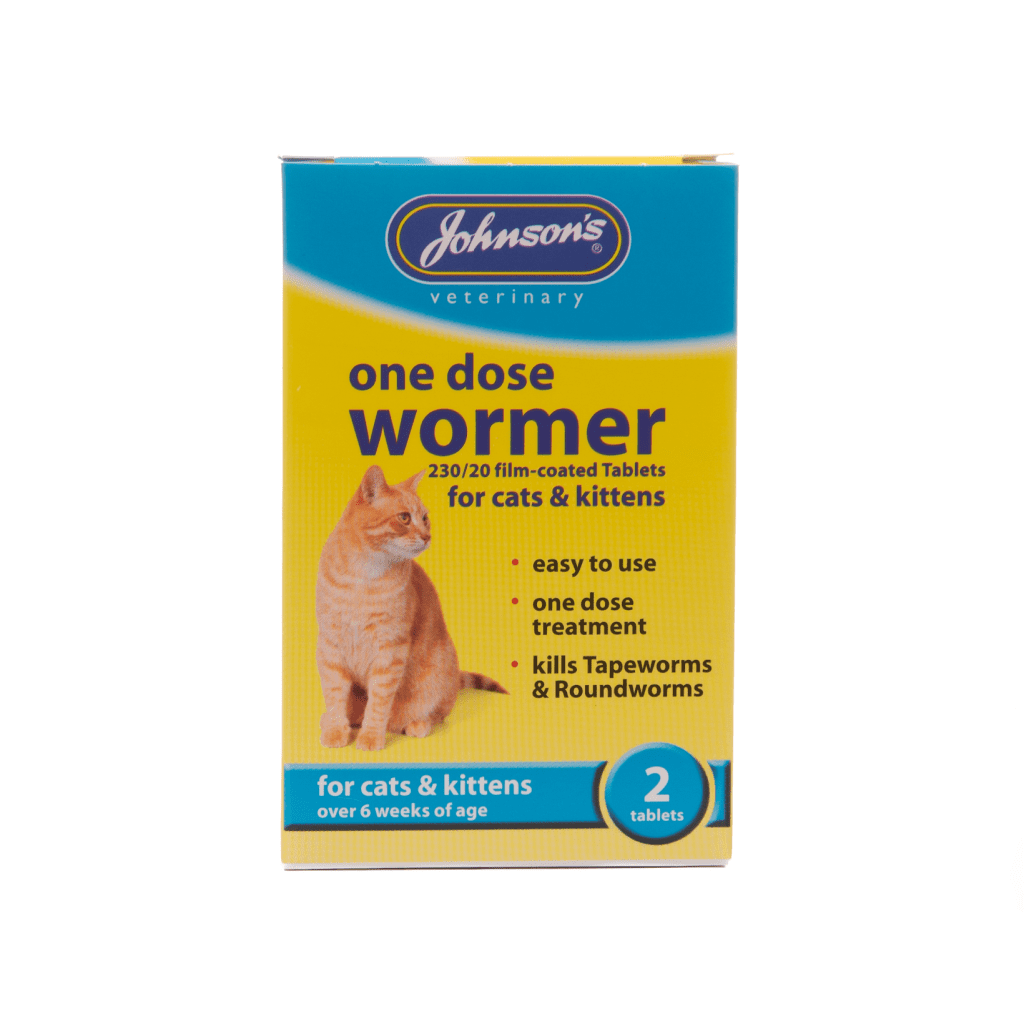 B059 One Dose Wormer Cats And Kittens - Pack Of 6 | Johnsons Veterinary ...