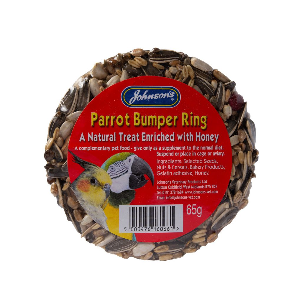 P066 Parrot Bumper Rings - Pack Of 20 | Johnsons Veterinary Products
