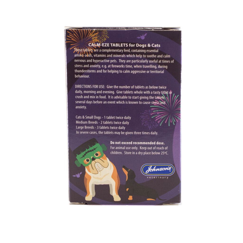 A045 Calm-Eze Tablets LIMITED EDITION - Pack Of 6 | Johnsons Veterinary ...