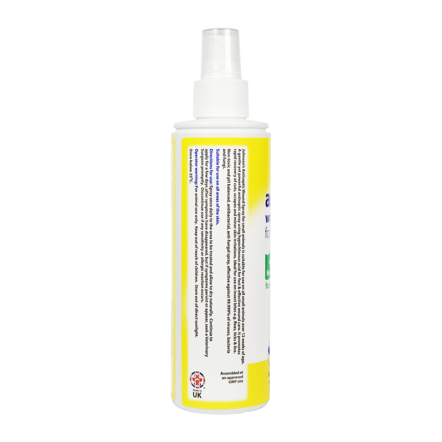 NEW K045 Antiseptic Wound Spray For Small Animals Pack Of 6 | Johnsons ...